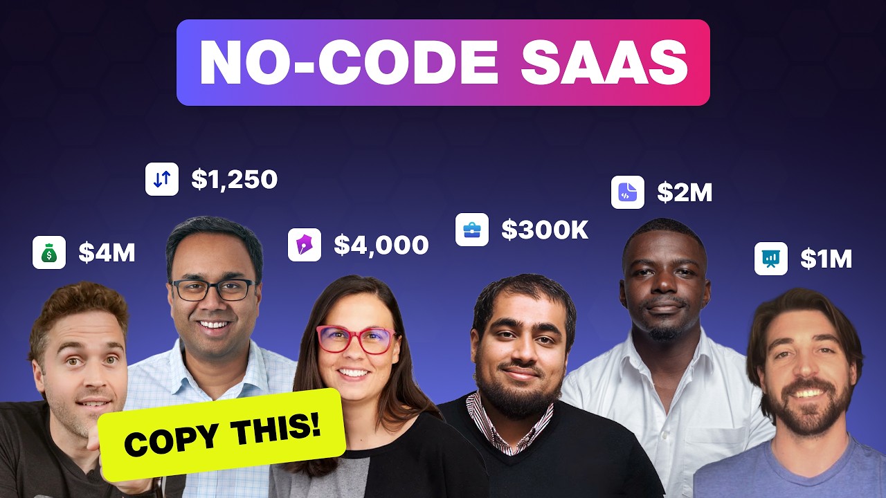 6 No-Code Micro SaaS from $1k to $1M that you can just COPY! - LateTechPress